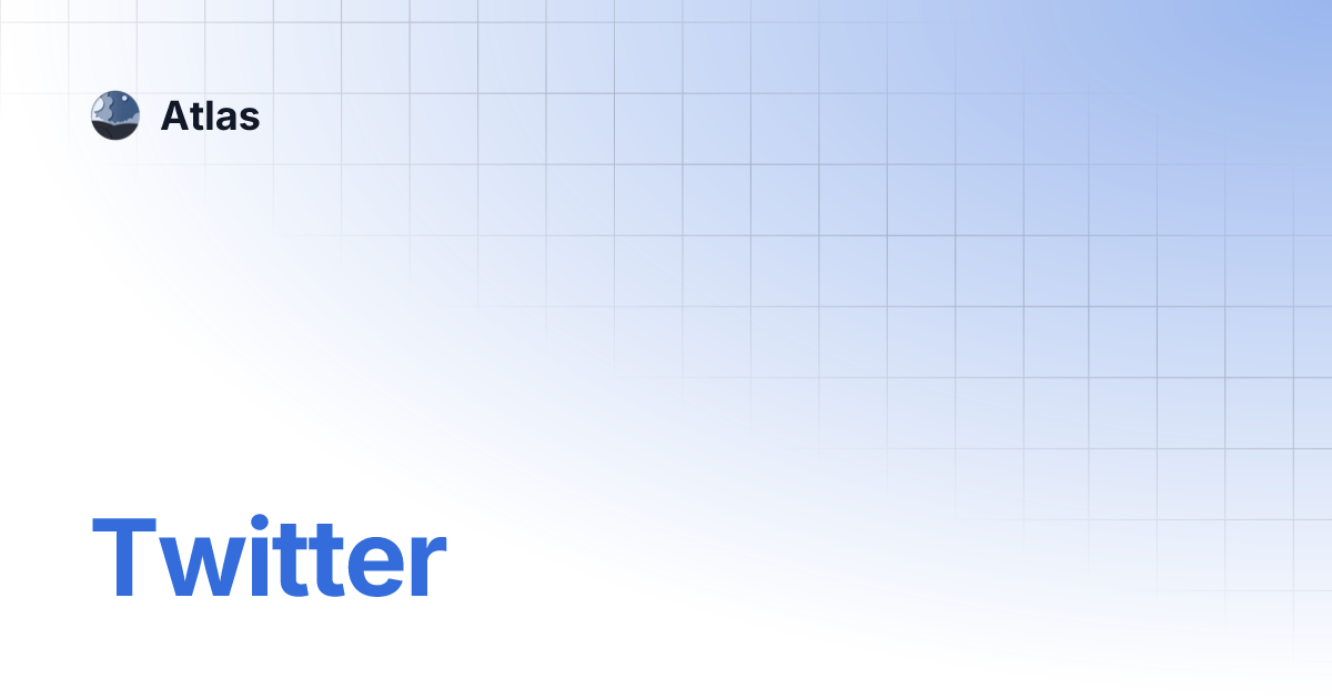 Twitter | Atlas